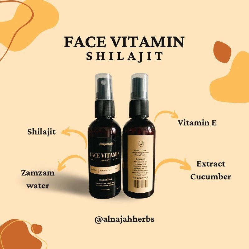 Face VITAMIN SHILAJIT 60ml | Shopee Philippines