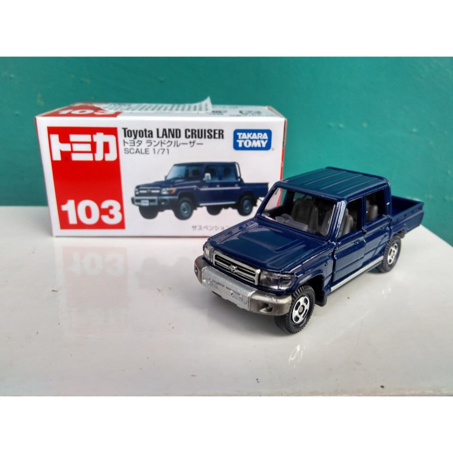 Tomica No. 103 Toyota Land Cruiser Takara Tomy Diecast Miniature Car ...