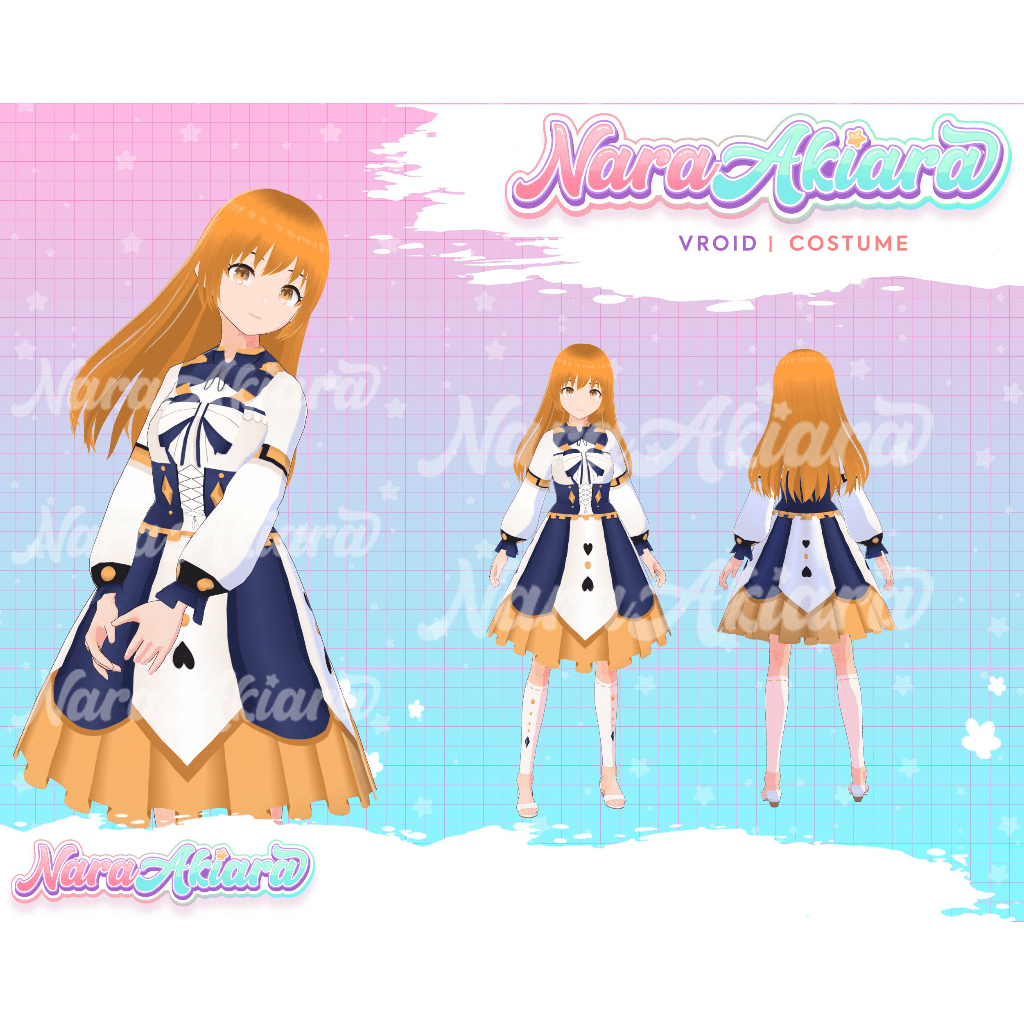 Exclusive 3D Vroid Costume From Streamer For Streamer, Vroid Exclusive ...