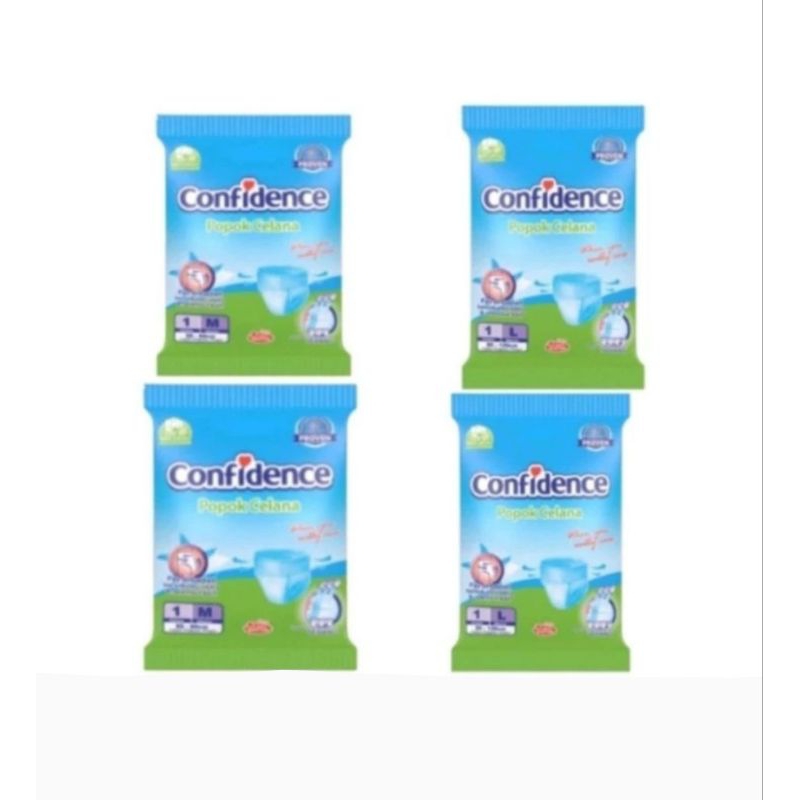 Confidence premium pants Adult Diaper pants Type m/l | Shopee Philippines