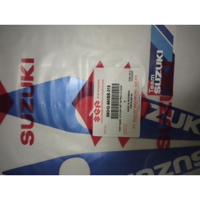 Satria Fufi Sticker set 150cc sgp | Shopee Philippines