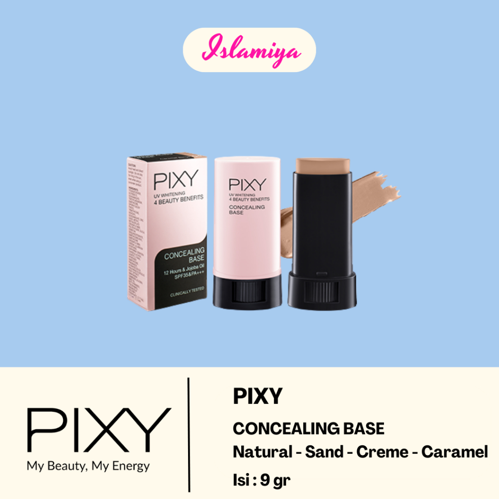 Pixy Concealing Base 9g (UV Whitening 4 Beauty Benefits concealer stick ...