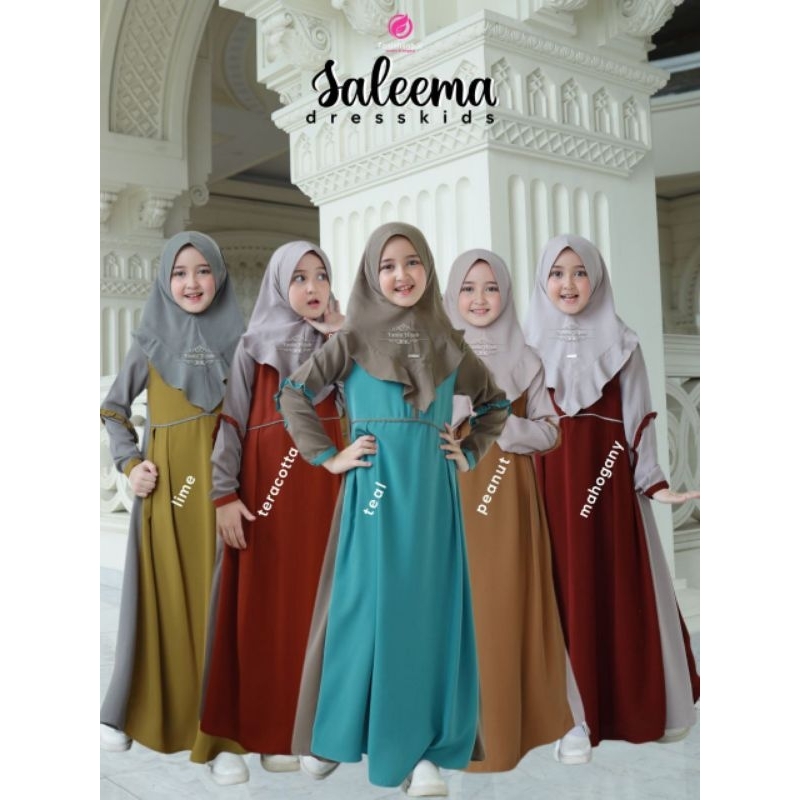 Fania HIJAB / SALEEMA KHIMAR KIDS / KHIMAR SALEEMA KIDS ONLY / INSTANT ...