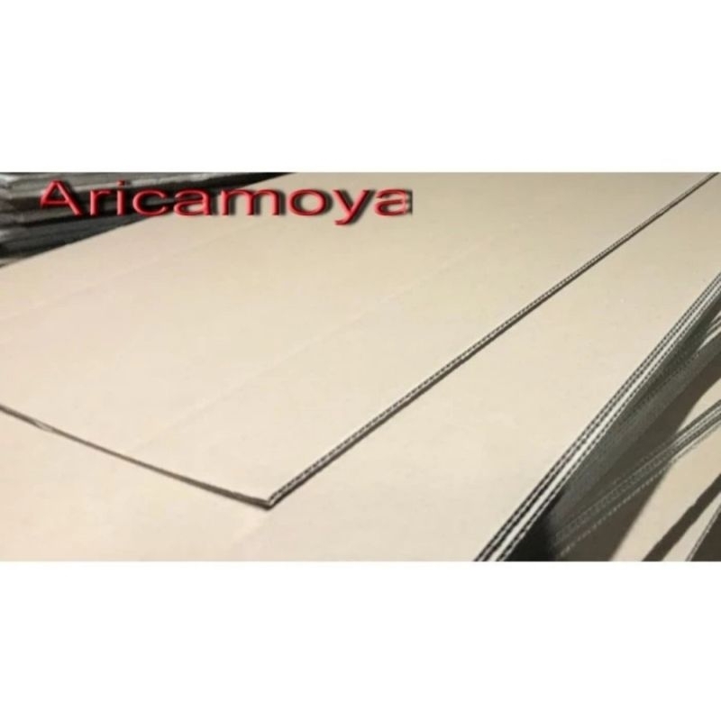 Cardboard sheet Uk. 50 x 25 cm plain single wall | Shopee Philippines