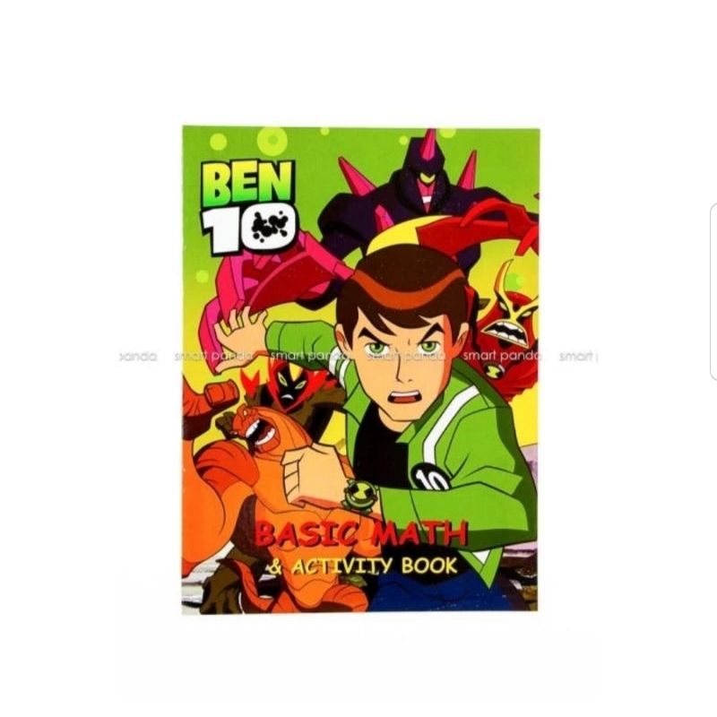 Children & Learning Coloring Book / BASIC MATH BEN 10 CQ-910 | Shopee ...