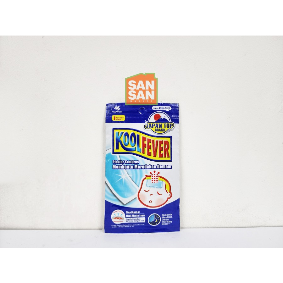 Koolfever Kool Fever Kids - Fever compress plaster | Shopee Philippines