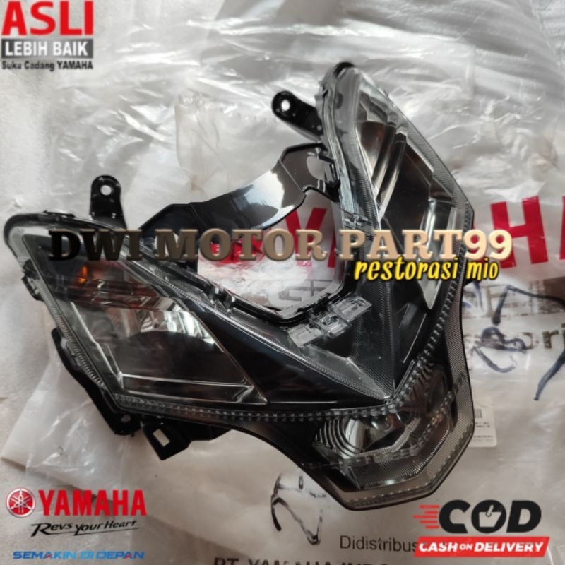 Sen LIGHT ASSY FRONT MIO GT 115 F1 INJECTION 2BJ-H3310 ORIGINAL YAMAHA ...