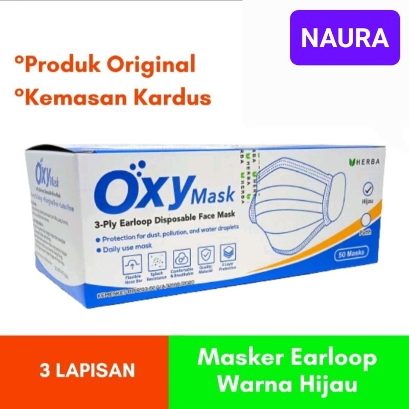 Oxy MASK 3ply Ministry Of Health ORIGINAL | Shopee Philippines