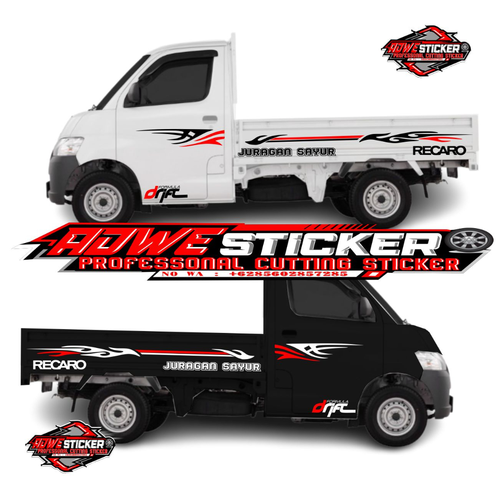 Latest Daihatsu Grandmax Pick Up Car Accessories Stickers 2023,L300,Apv ...