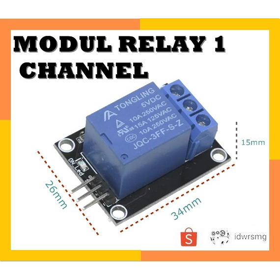 Relay Module 1 relay module 1 channel 5VDC | Shopee Philippines
