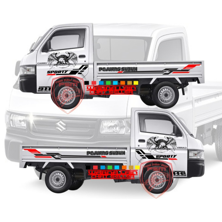 NEW CUTTING STICKER PICKUP CARRY CAR STICKER NEW SUZUKI PICK UP CARRY ...