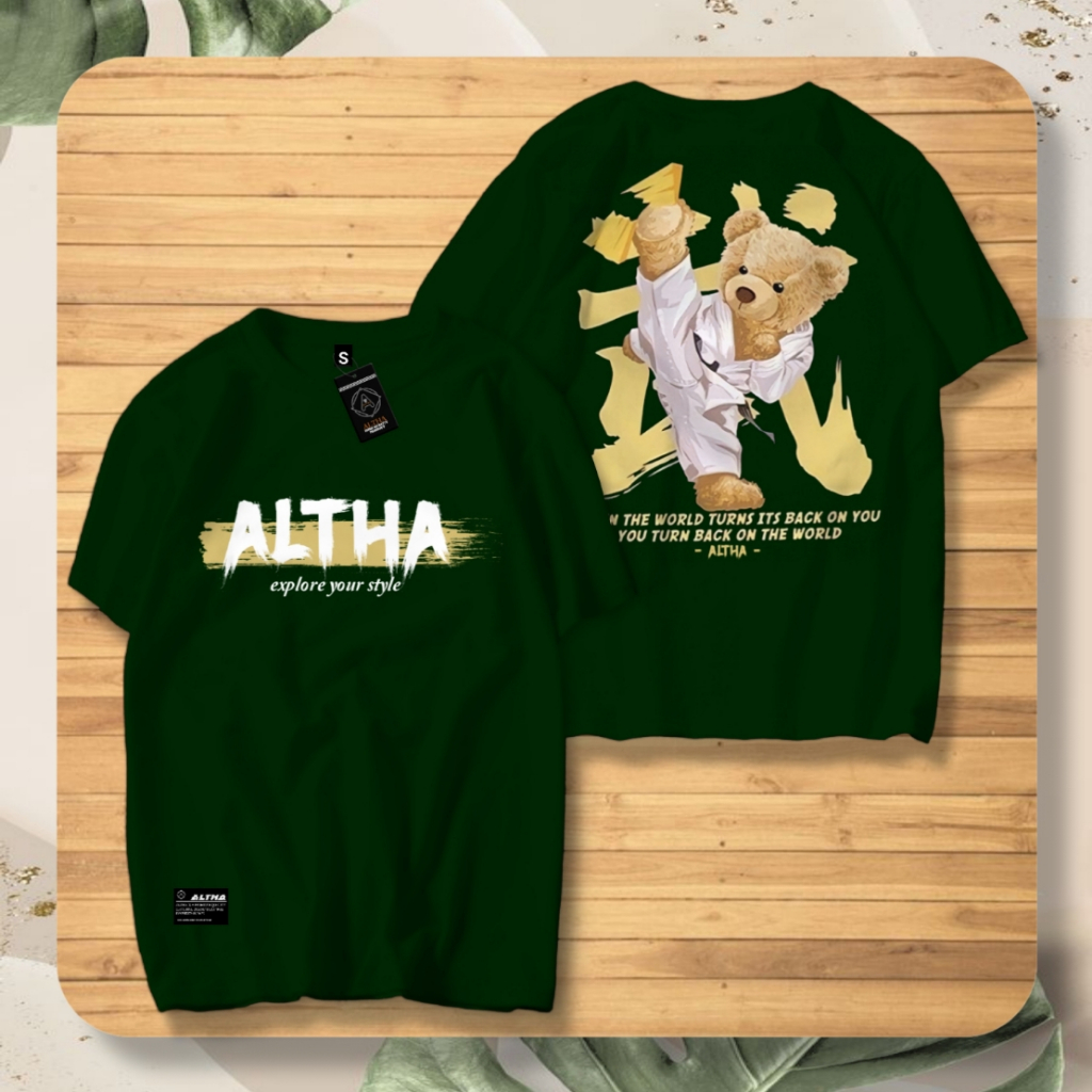 HIJAU Couple T-Shirt For Children & Adults ALTHA CODE ALT 147 Green ...