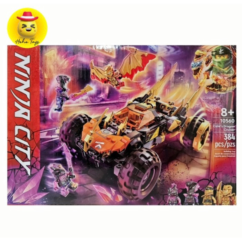 Ninja Blocks series 10560, Cole's Dragon Cruiser Bricks | Shopee ...