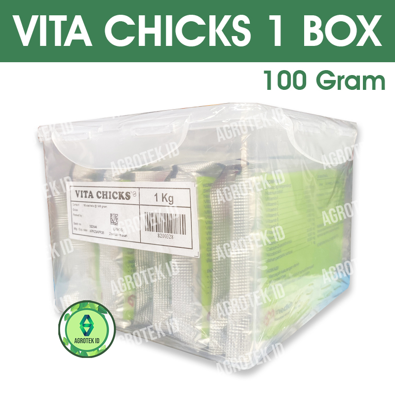 Vita Chicks 100 Grams 1 Box Contains 10 Chicken Vitamin Sachets ...