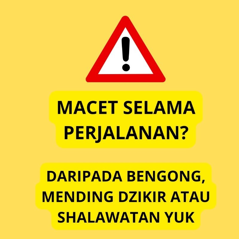 Vinyl Stickers Jams on the Road to Comparing Dhikr or Shalawat ...