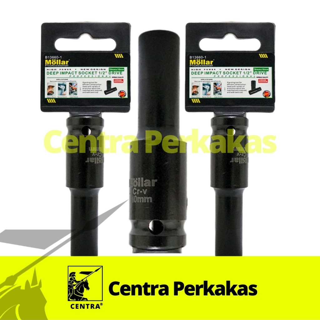 MATA [ONE] MLR-B13660 10mm Impact Deep Wall Socket 10mm Mollar Eye ...