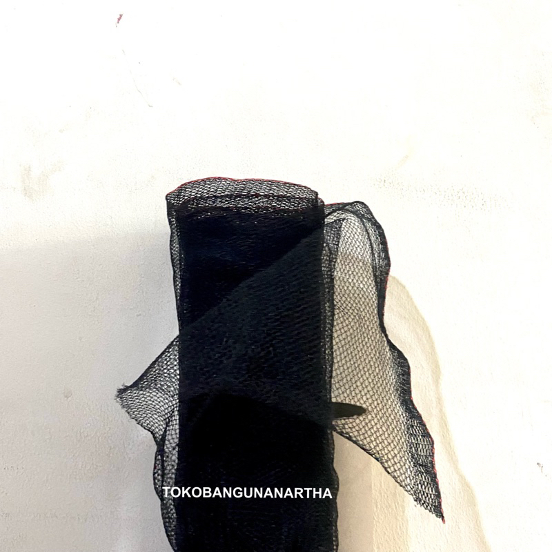 HITAM 1 Meter Black Safety Net/Black Safety Net/120Cm Wide Safety Net ...