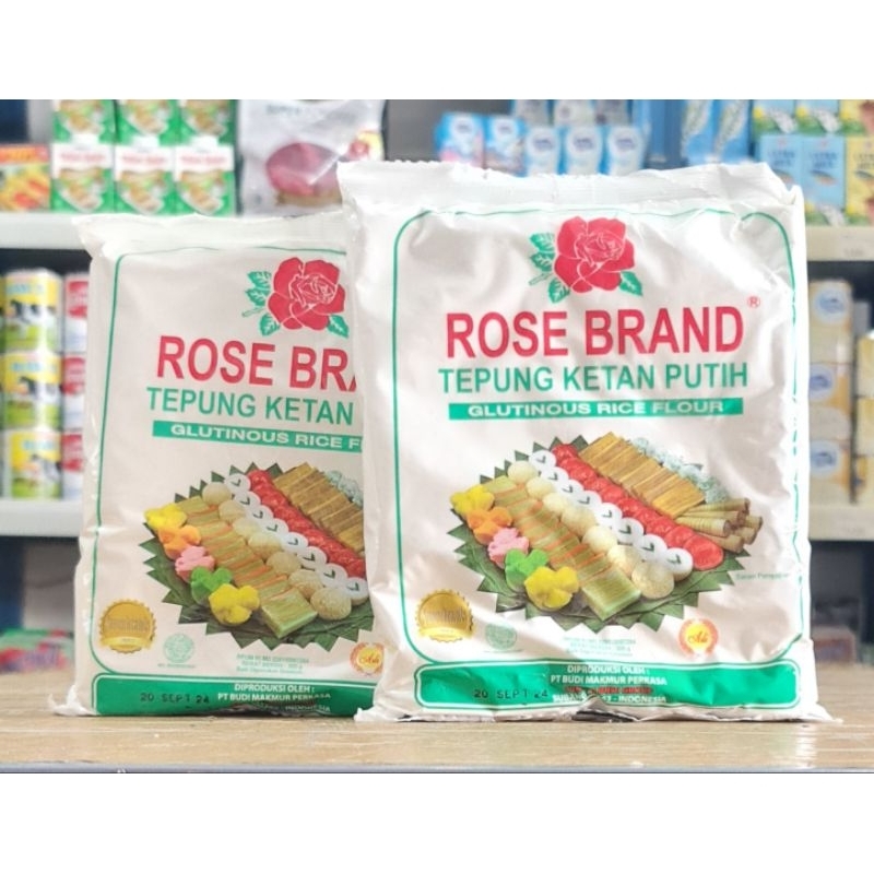 Rose Brand Glutinous Rice Flour 500gr/Rose Brand Glutinous Rice Flour ...