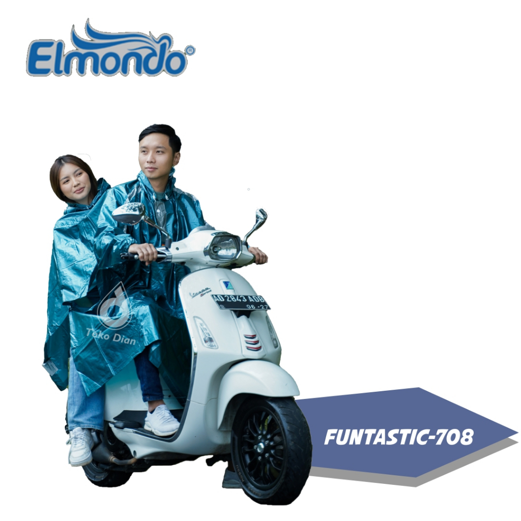 Elmondo 708 2-Sleeved Poncho Raincoat | Shopee Philippines