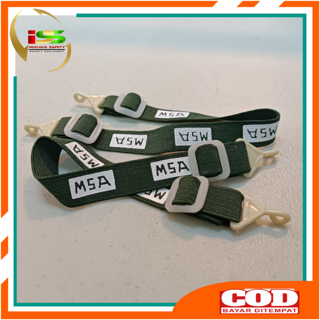 Original MSA Safety Helmet Chin Strap Original MSA Helmet Rubber Chin ...