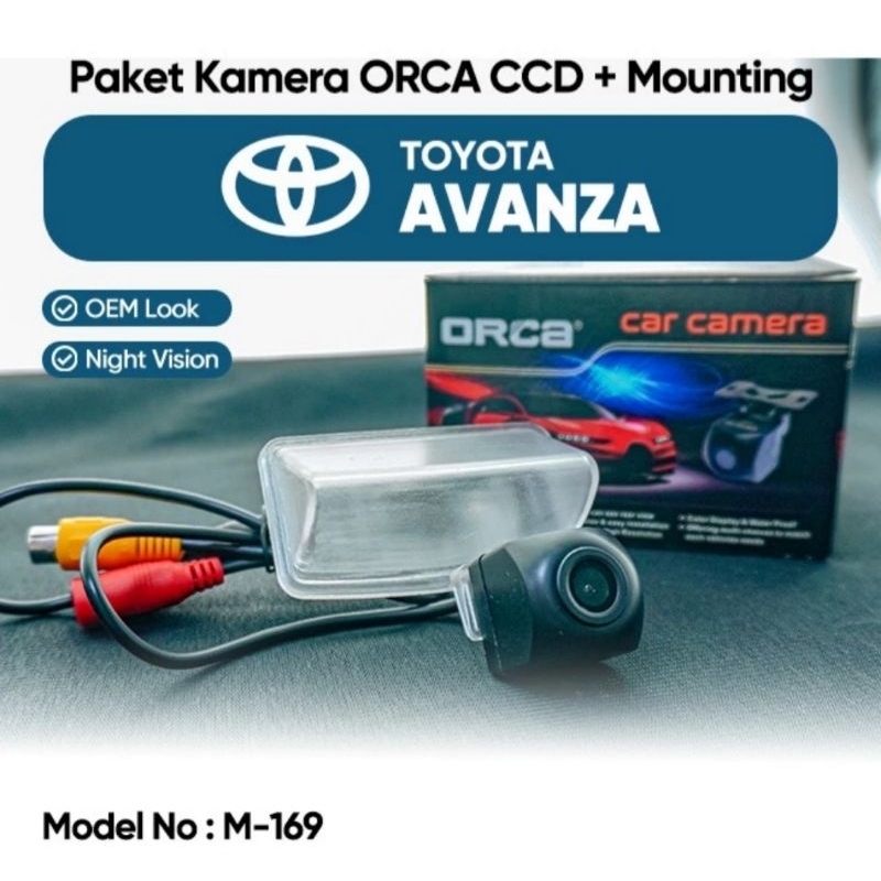 Rear Camera ORCA Universal Night Vision Box Car Parking Camera ORCA ...
