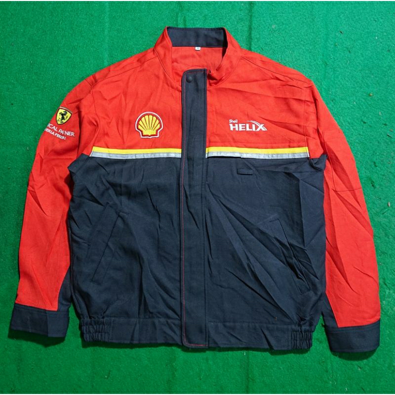 Ferrari technical partner scundaria jacket | Shopee Philippines