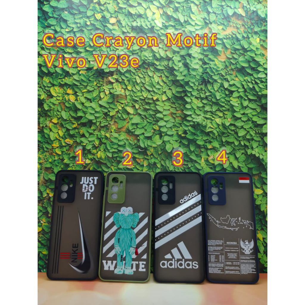 VIVO V23E CASING CASE COLORFUL CRAYON MOTIF CASE | Shopee Philippines