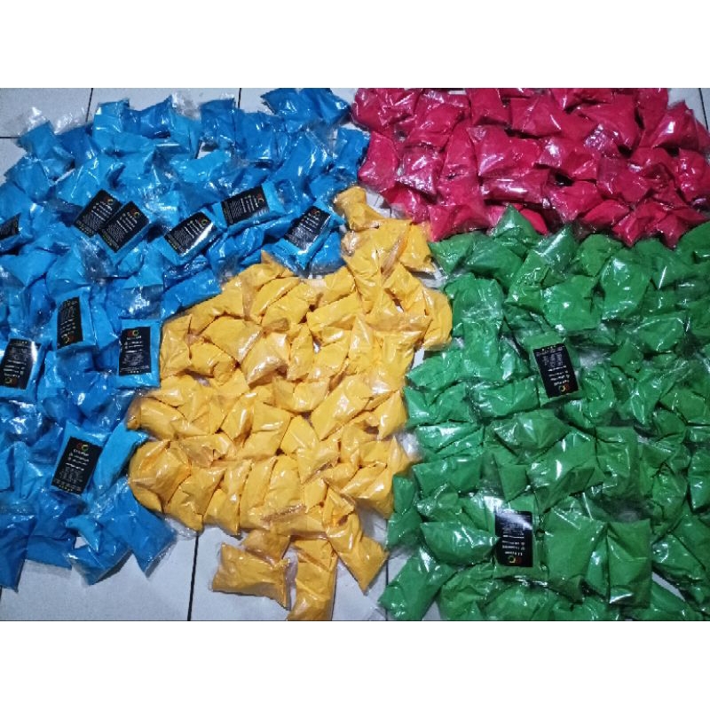 Holi Powder colorful party Powder/ColorRun[250Gram] | Shopee Philippines