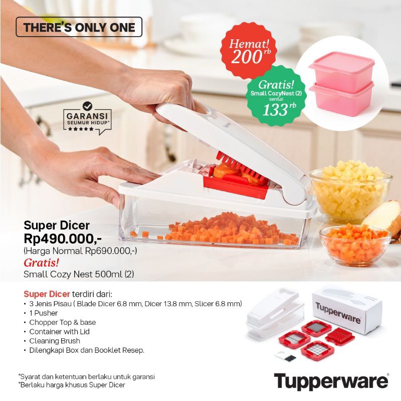 Tupperware Super dicer | Shopee Philippines