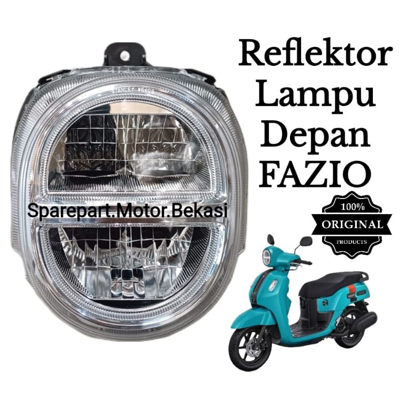 Original Yamaha Fazzio Fazio BEJ 2022 2023 headlight reflector | Shopee ...