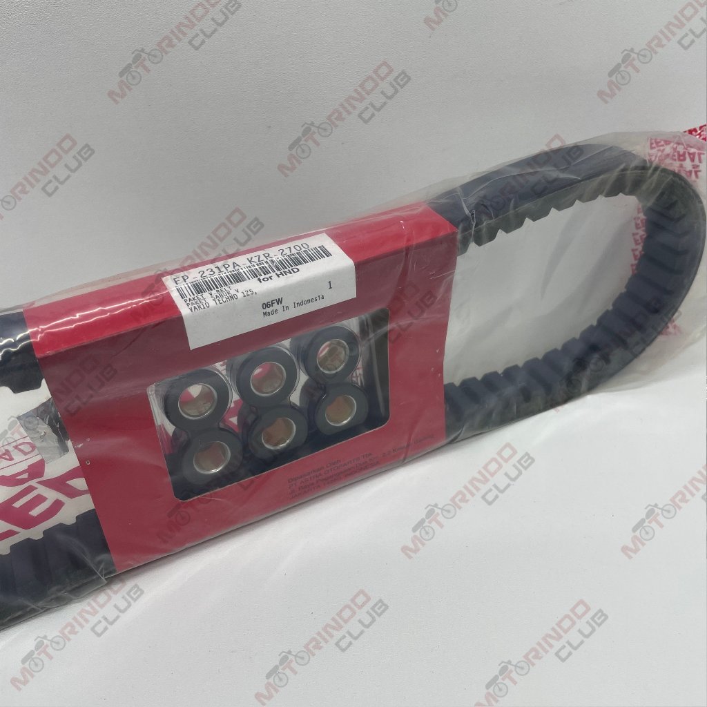 Honda VARIO TECHNO 125 Motorcycle V-Belt Vanbelt Package - FEDERAL (FP ...