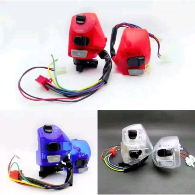TRANSPARENT Switch [1set] Mio J / Mio Smile / Soul GT115&125 / Mio ...