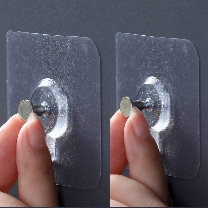 GANTUNGAN Hook nail hanger without nails wall clock hanger photo frame ...