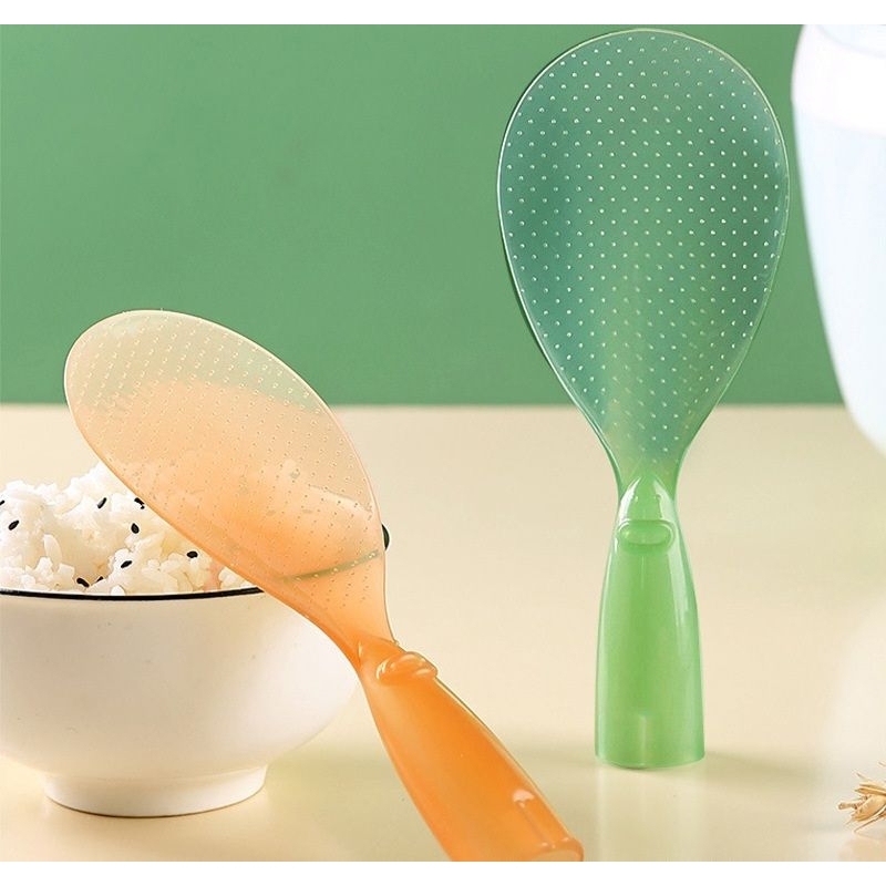 Dp7198 Transparent Rice Ladle Non-Stick Rice Spoon Thick Aesthetic ...