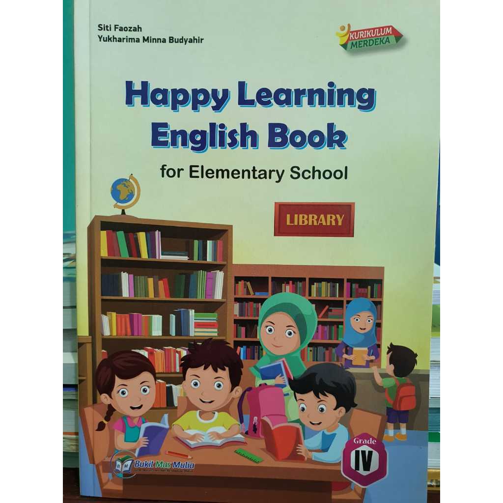 English Book "Happy Learning English Book" Class 4 SD/MI - Merdeka ...