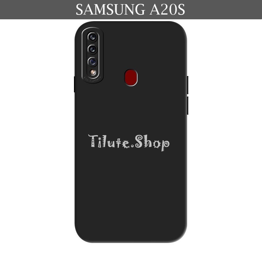 Samsung A20S Casing Softcase Pro Camera Samsung Galaxy A20S - Black ...