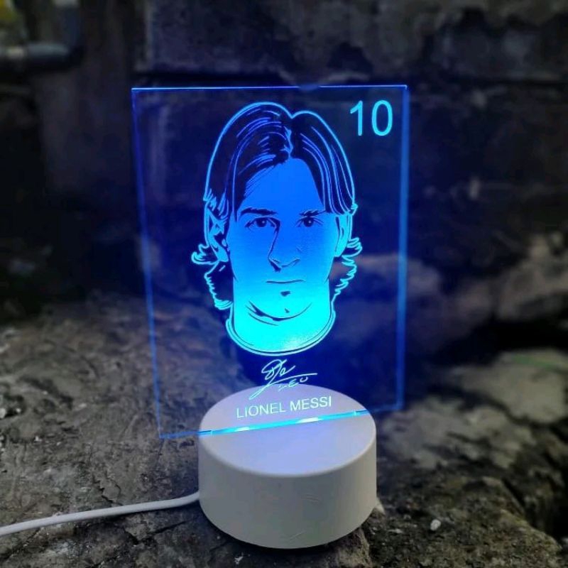 Lionel Messi Character Acrylic Lamp | Shopee Philippines