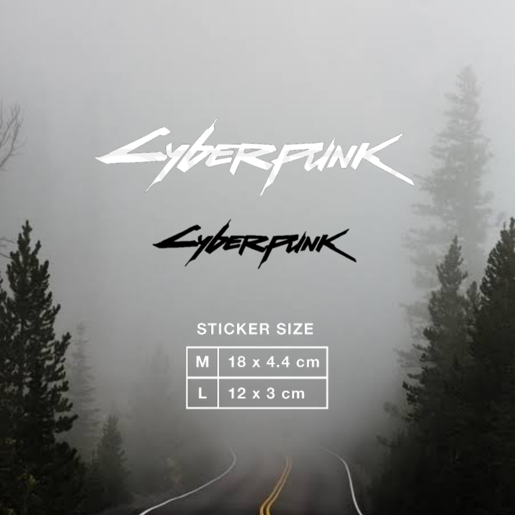 Sticker Cutting Cyberpunk 2077 Sticker | Shopee Philippines