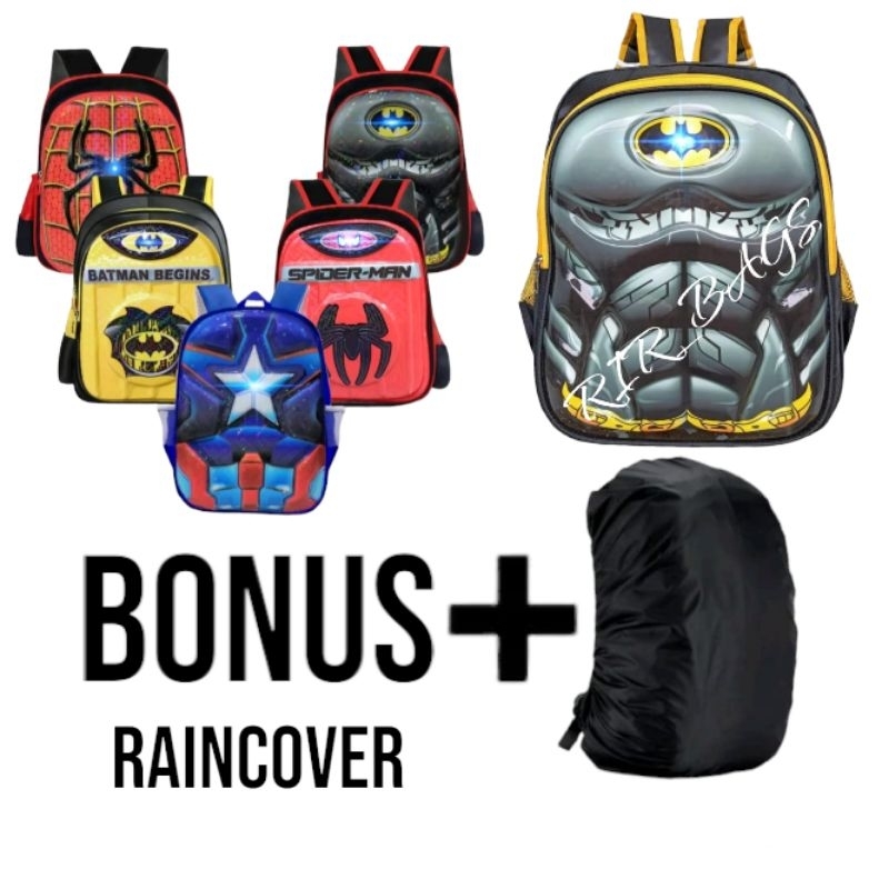 Batman SD LED School Bag/Kids Backpack/Kids Batman SD Backpack/LED ...