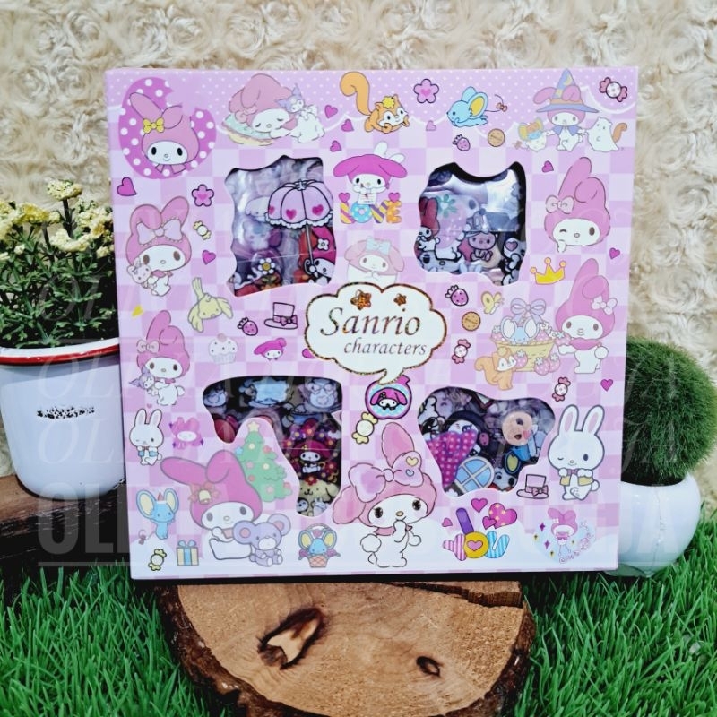 My Melody Story Sticker Box 100 pcs Toy Story My Melody Pink Stickers ...