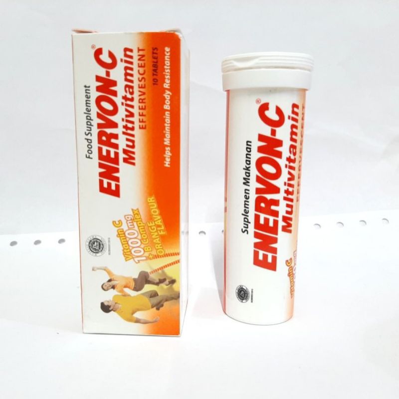 Enervon C Effervescent 10 Tablets | Shopee Philippines