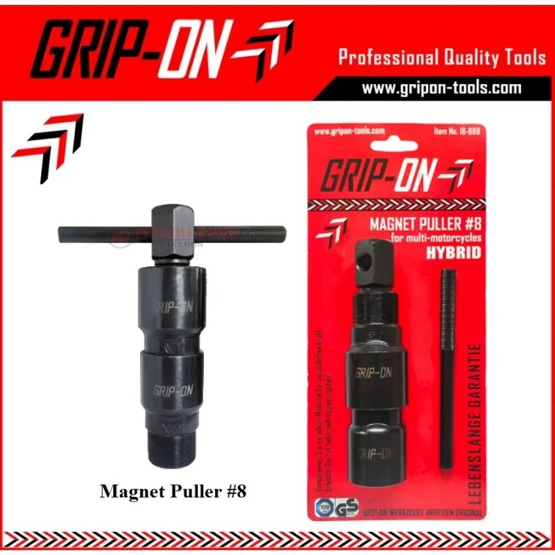 Grip-on Treker Magnet Hybrid 8 Magnet Puller No. 8 Universals | Shopee ...