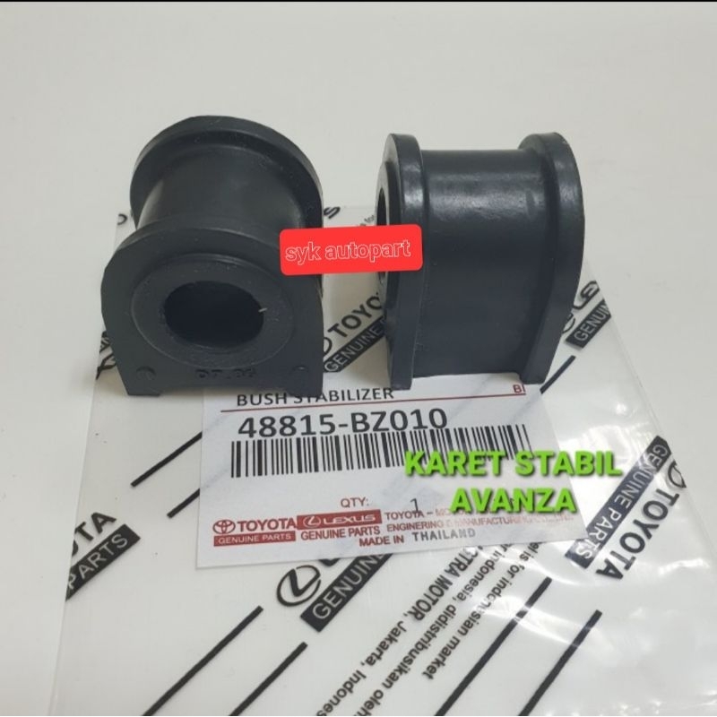 HITAM Avanza XENIA 48815-BZ010 Front STABILIZER Rubber Black | Shopee ...