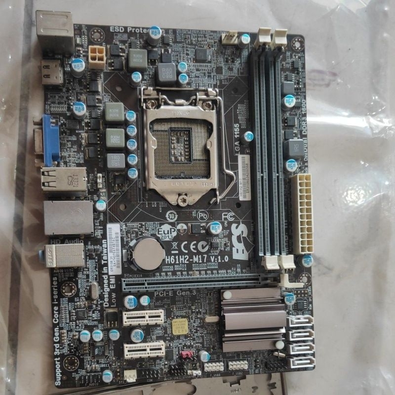 Mainboard H61 socket 1155 Second support gen 3 | Shopee Philippines
