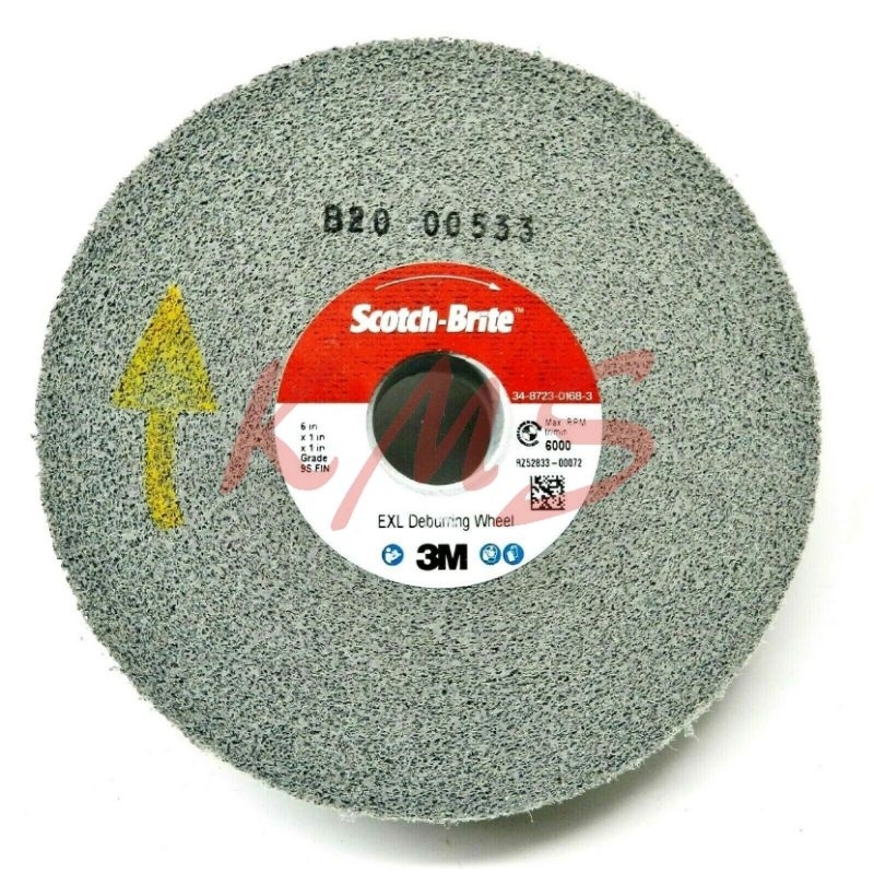3m Scotch Brite Light Deburring Wheel 7S FIN - 3M Scotch Brite EXL ...