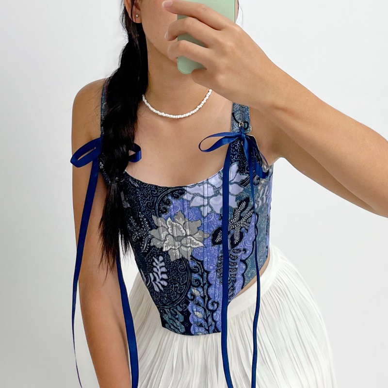 Seashell Corset Top (Pre-Order) - Kanona | Shopee Philippines