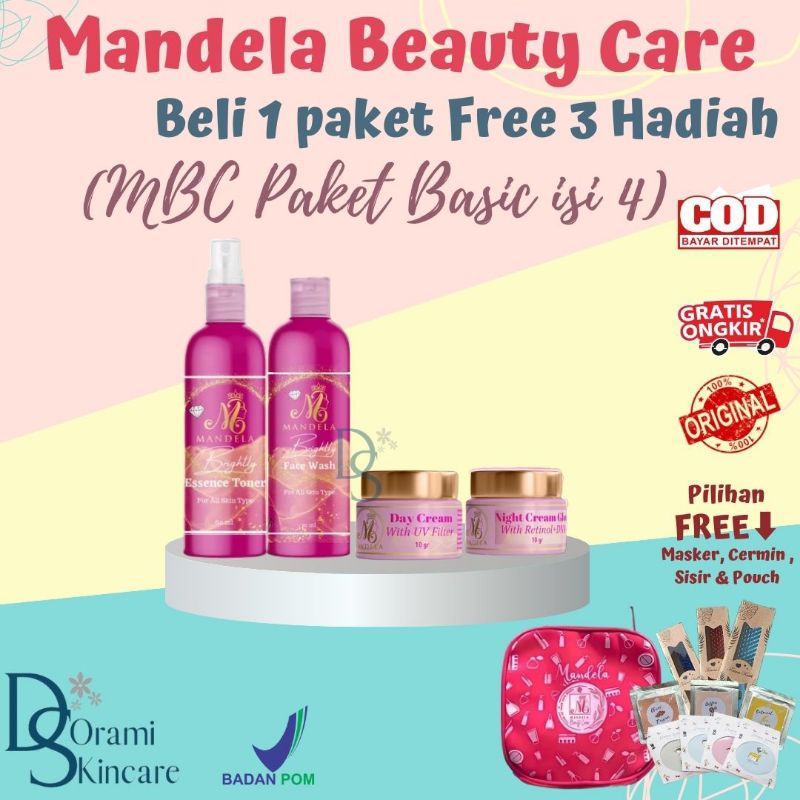 Mbc Mandela Beauty Care Basic Package Contains 4 | Shopee Philippines
