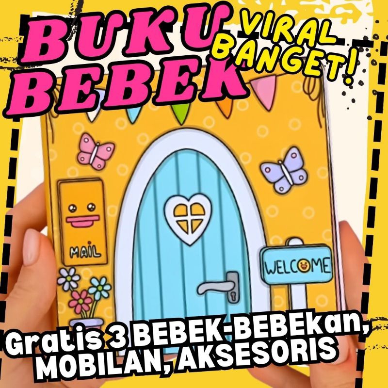 Paper DUCK VIRAL | Viral Duck Doll Yellow Duck House Viral Duck Yellow ...