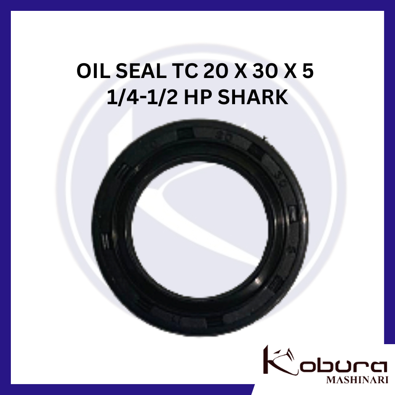 Oil Seal TC 20X30X5 Crankshaft Air Compressor SHARK 1/4-1/2 hp | Shopee ...