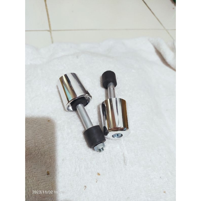Jalu chrome handlebar thunder satria fu scorpio verza megapro tiger cbr ...